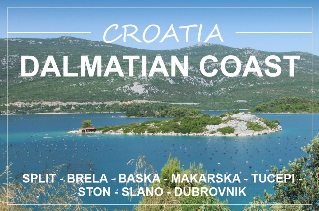 DALMATIAN COAST, Croatia | 1 week road trip from Split to Dubrovnik ...