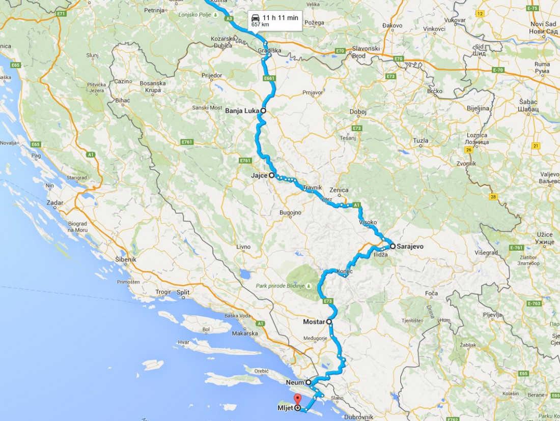 BOSNIA and HERZEGOVINA | short road trip from north to south - places ...
